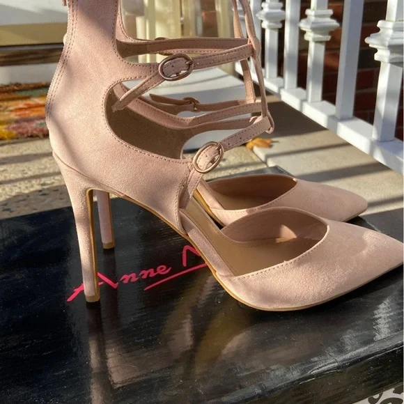 Anne Michelle | Shoes | Anne Michelle Stiletto Blush Pink Heels | Poshmark